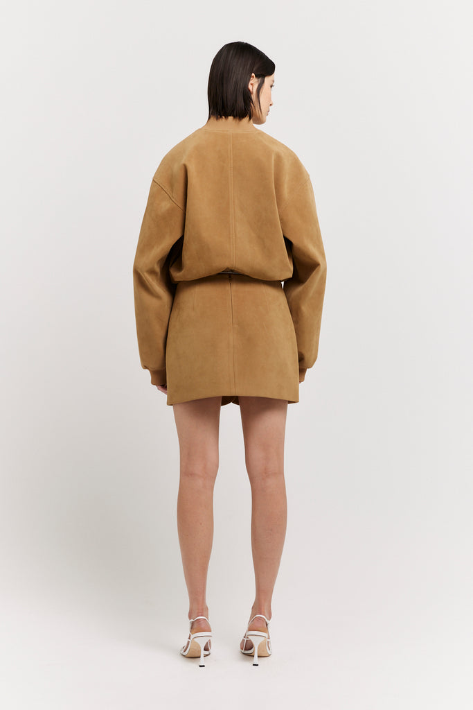 Mara Suede Bomber – Henne