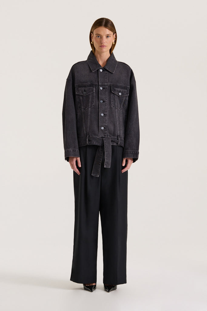 Helena Jacket | Black Denim Jacket | Henne