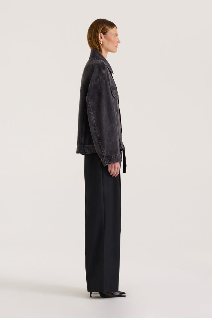 Helena Jacket | Black Denim Jacket | Henne