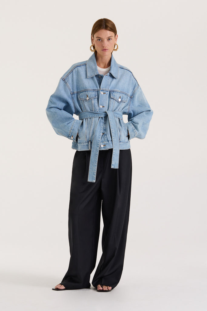 Helena Jacket | Light Denim Jacket | Henne