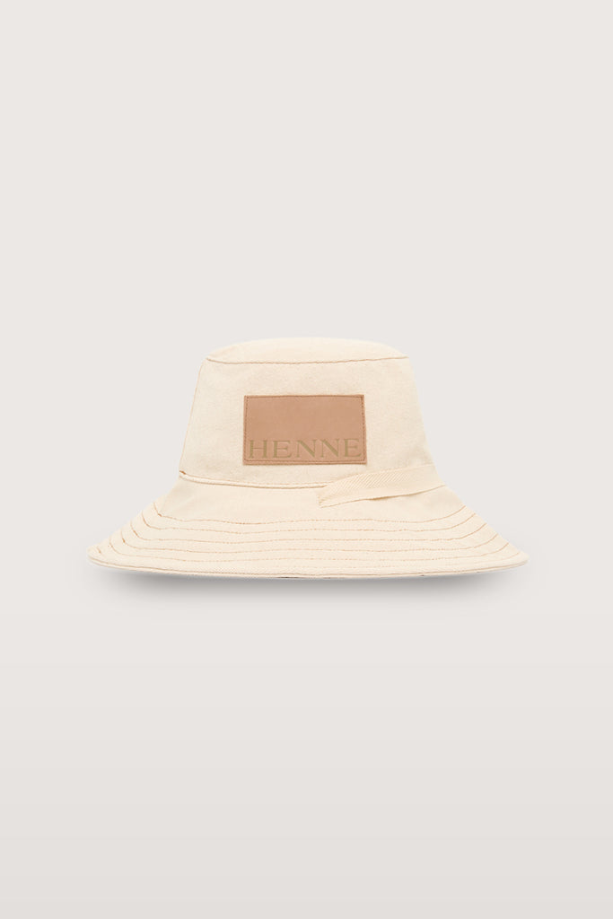 Henne Bucket Hat | Cream Bucket Hat | Henne